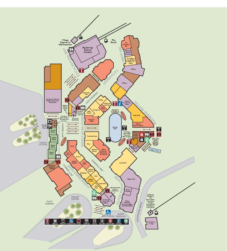 Village at Northstar Map - Carr Long Real Estate